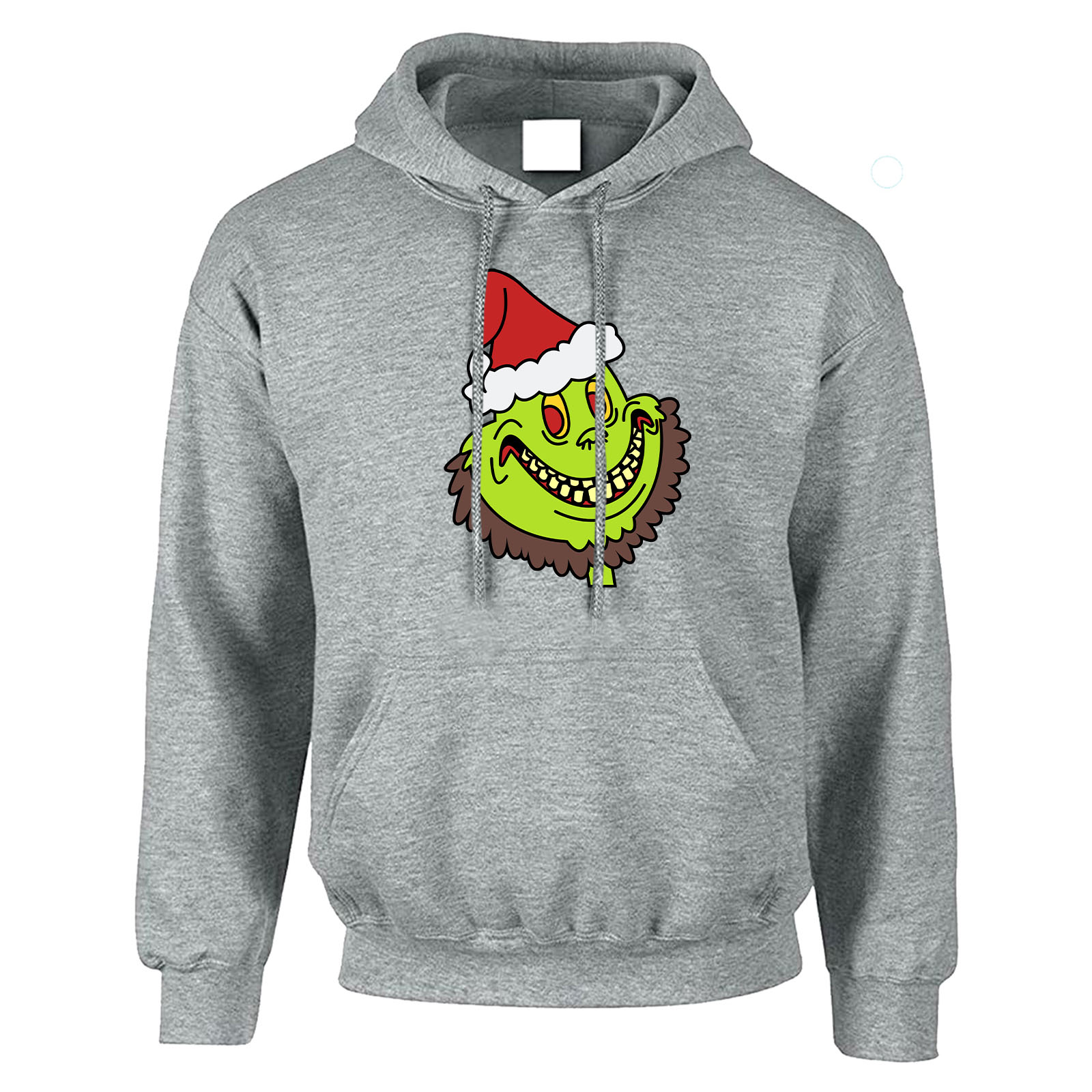 Grinch Mens Hoodie Movie Christmas Santa Hat Jolly Festive Funny Gift ...